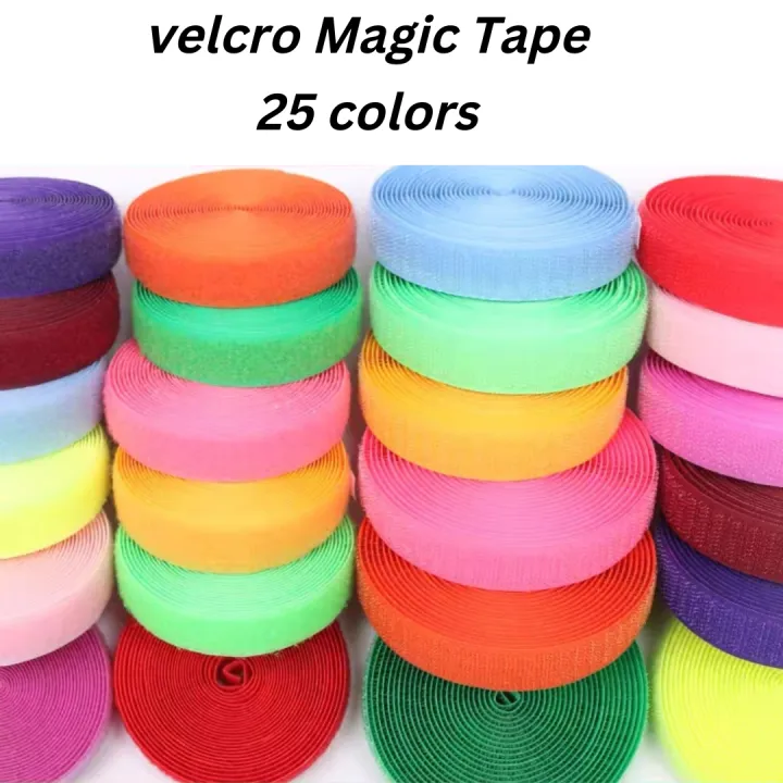 1 Meter Hook & Loop Velcro Tape Magic Tape Velcro Hijau Askar Velcro ...