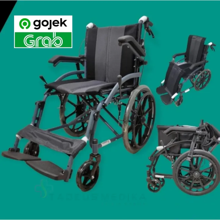 Kursi Roda Travel Comfy lipat kursi roda lipat | Lazada Indonesia
