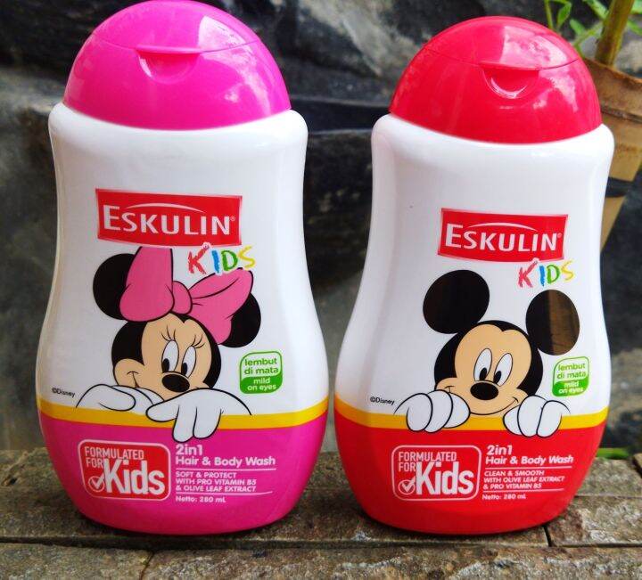Eskulin Hair and Body Wash 280ml | Lazada Indonesia