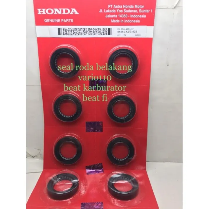 Seal Roda Belakang Vario, Beat & Beat Fi Stater Kasar | Lazada Indonesia