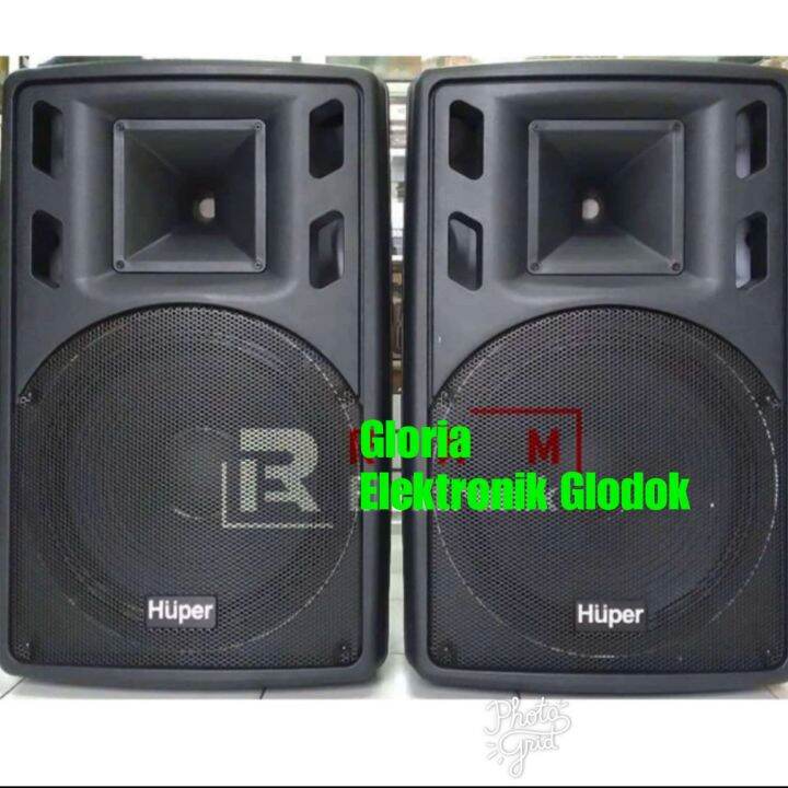 SPEAKER AKTIF HUPER 15 INCH SPEAKER HUPER 15 HA 400 RESMI HUPER 1 SET 2 ...