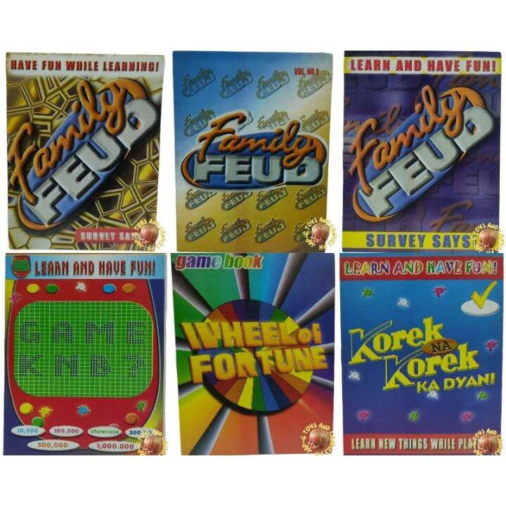 Wheel of Fortune - Family Feud - Korek na Korek - Vintage Palengke Toy ...