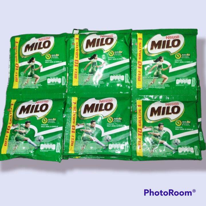 MILO ACTIV GO RENCENG 22 GRAM ISI 11 PCS | Lazada Indonesia