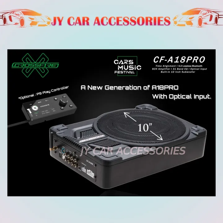 Crossfire CF-A18PRO DSP Amplifier With Subwoofer (All in One Series ...