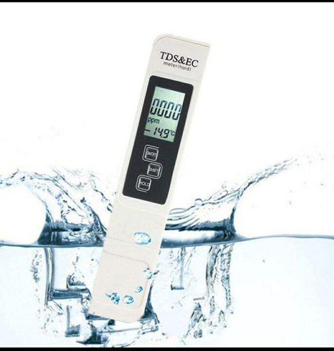 TDS Dan EC Meter Alat Pengukur Pada Hidroponik TDS&EC Meter | Lazada ...