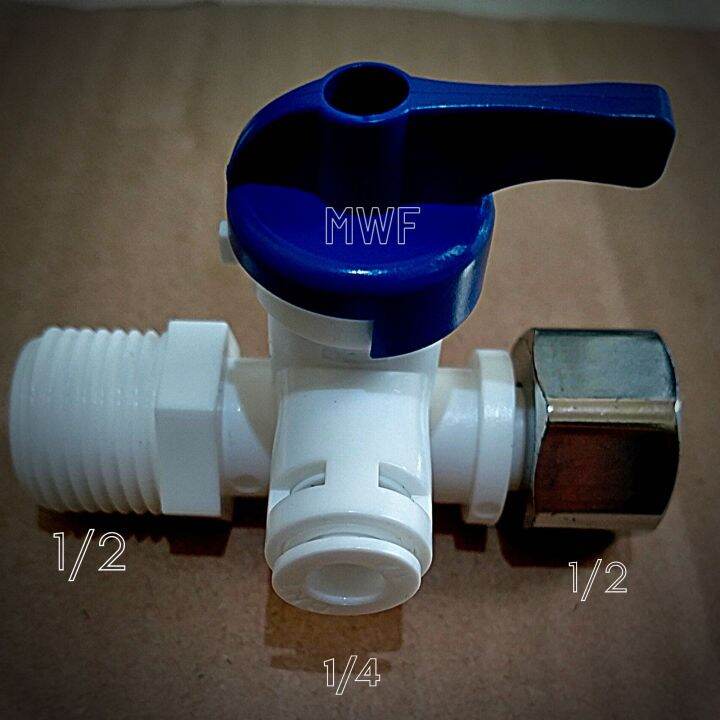Stop kran ro drat luar & dalam 1/2'' ke selang 1/4'' | Lazada Indonesia