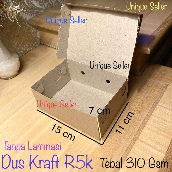 [20 pcs] Dus Kraft R5 Kecil Renda uk 15x11x7 ISI 20 PCS / Dus Box Kotak ...