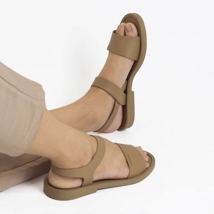 Sandal Kondangan Simpel Bahan Karet Sendal Tali Camou Wanita Cewek ...