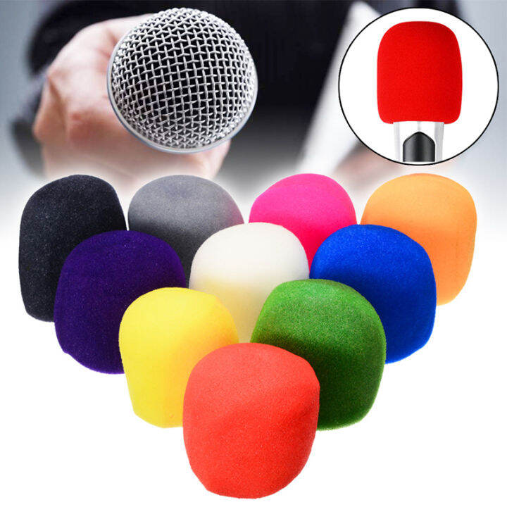 DAMILE ZX03 Microphone Cover Handheld Wireless Microphone Windscreen ...