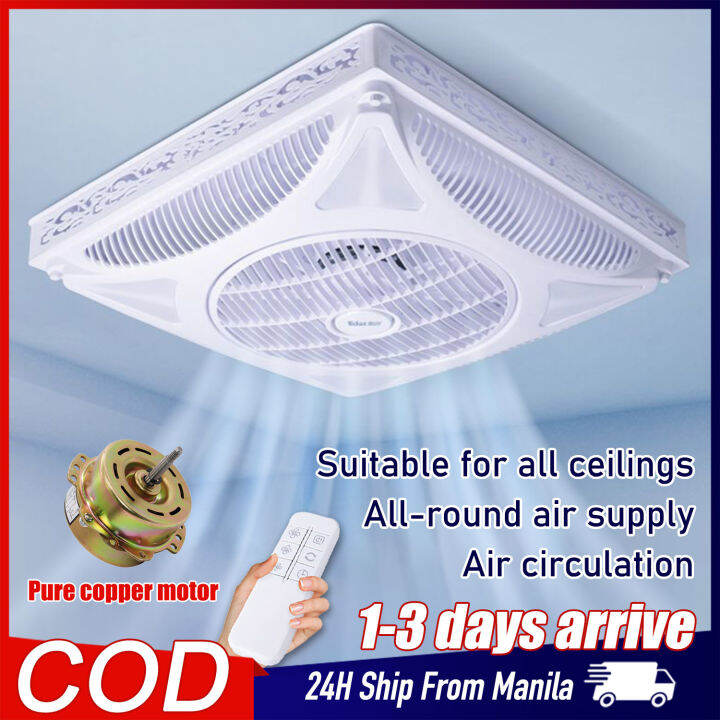 Ceiling Fan Heavy Duty with Remote Ceiling Fans for Living room Ceiling ...