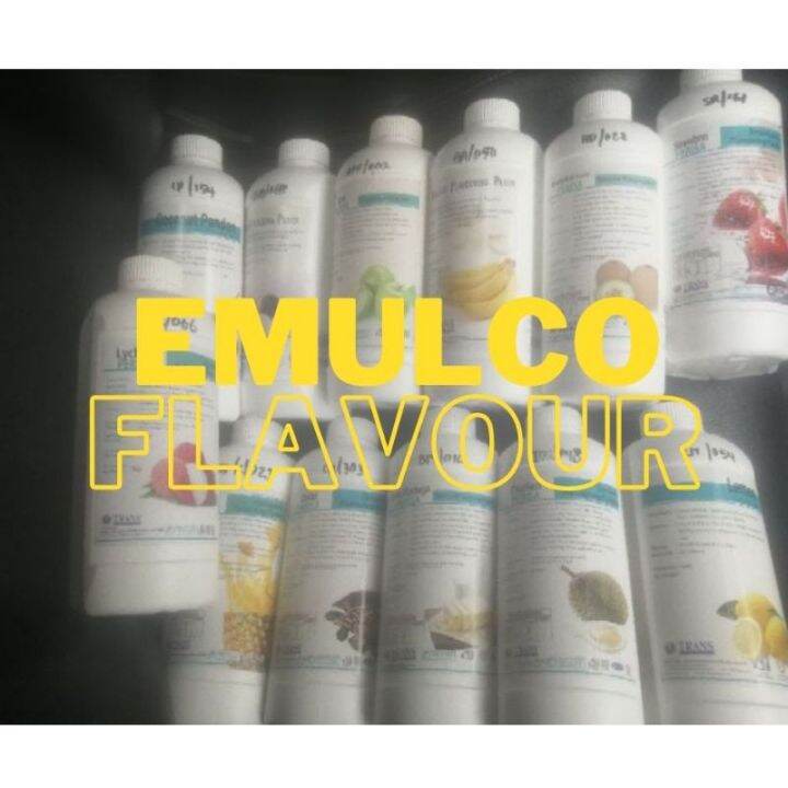 Emulco Flavour Pandan Pisang Strawberry Durian | Lazada