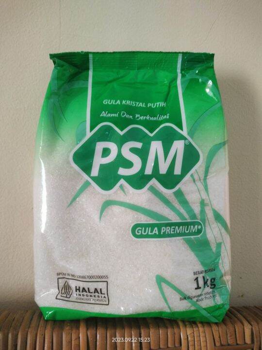 PSM gula pasir kemasan 1kg | Lazada Indonesia