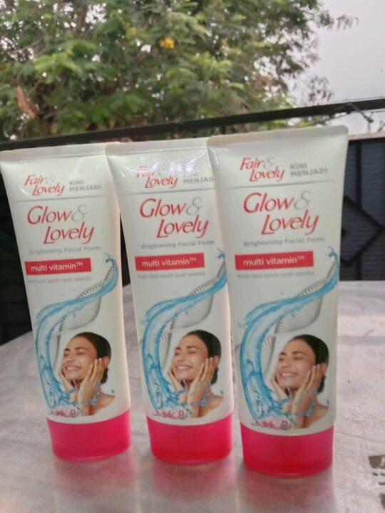 Glow & Lovely Bright C Glow Facial Foam Sabun Muka 100G - Fair & Lovely ...