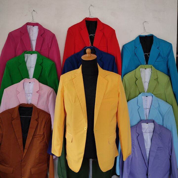 JAS PRIA KUNING ASL CLOTHING REAL PICT / JAS PRIA / JAS KUNING / BLAZER ...