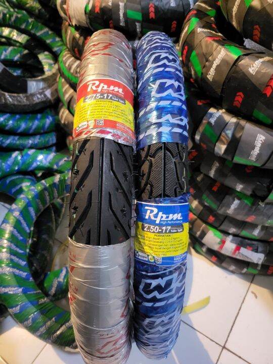 BAN LUAR MOTOR BEBEK RING 17 250-17 & 275-17 RPM/BESTONE NON TUBLES ...