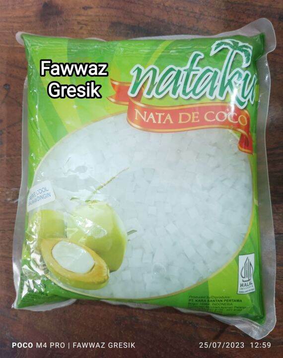 Nataku Nata De Coco Kara 1Kg / Nataku Potongan Dadu Kecil Kara 1 Kg ...