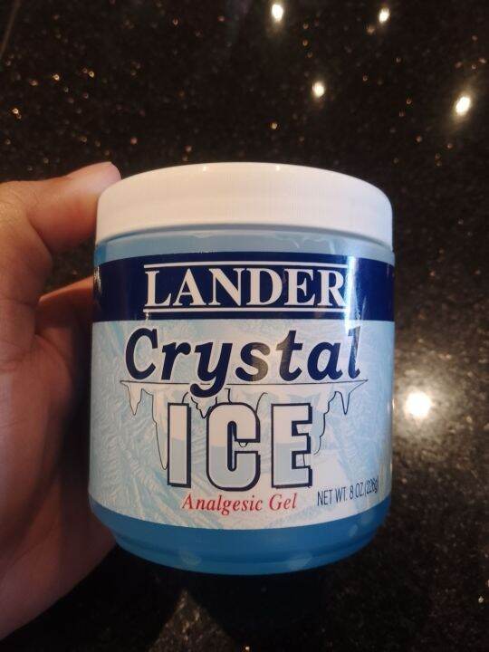 Lander Crystal Ice Analgesic Gel (226g)Made in USA | Lazada PH
