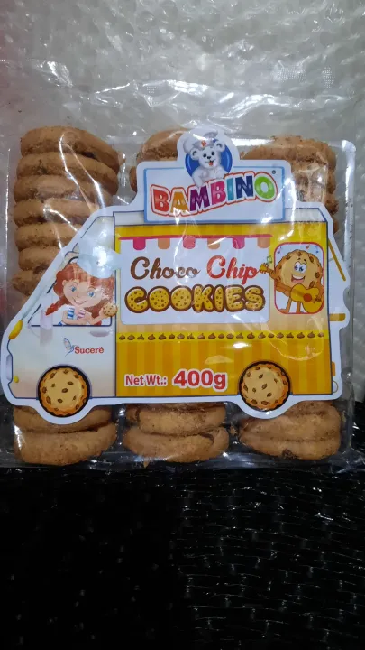 Bambino choco chips cookies 400g | Lazada PH