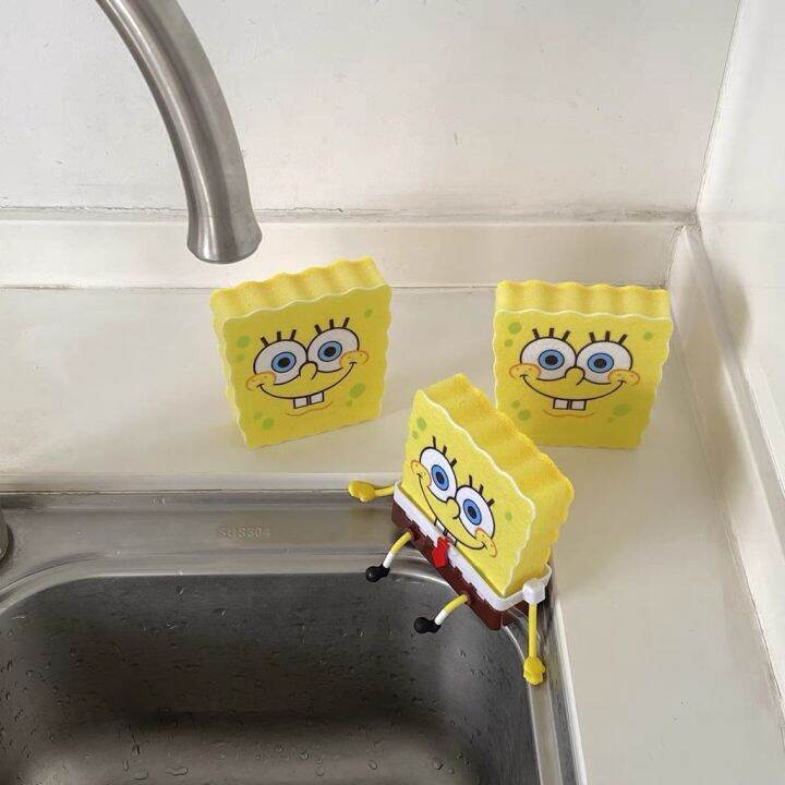 Spongebob Sponge Dishwashing Cute Drain Rack Kitchen Storage Holder ...
