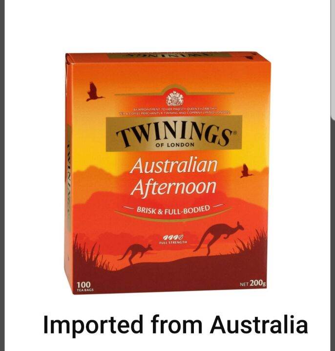 Twinings Australian Afternoon Tea Bags 100pack | Lazada PH
