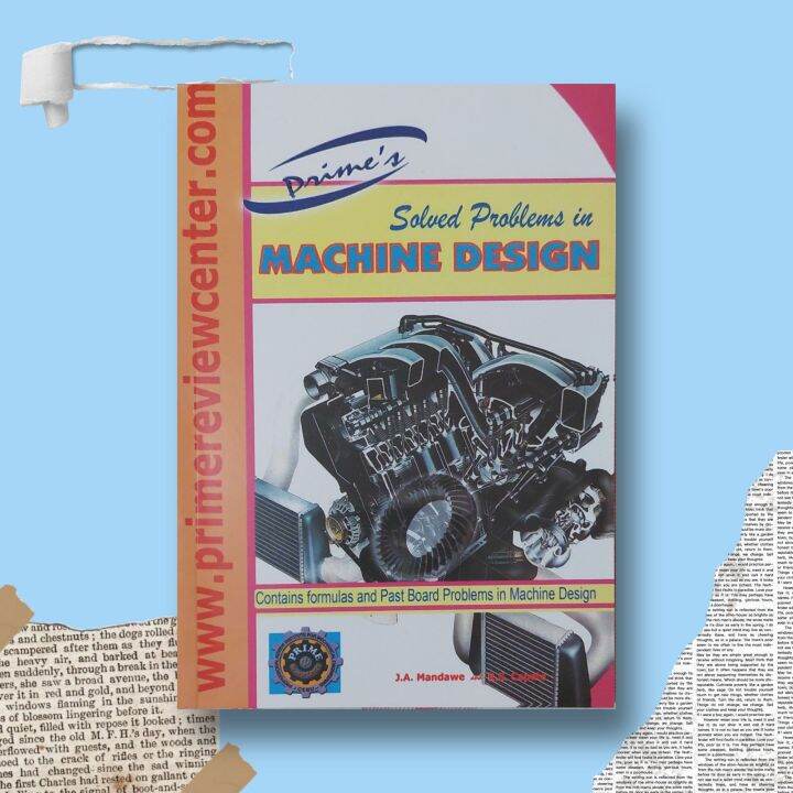SOLVED PROBLEMS IN MACHINE DESIGN (MANDAWE / CAPOTE) | Lazada PH
