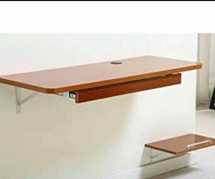 ( 1 unit ) meja komputer gantung + tempat cpu | Lazada Indonesia