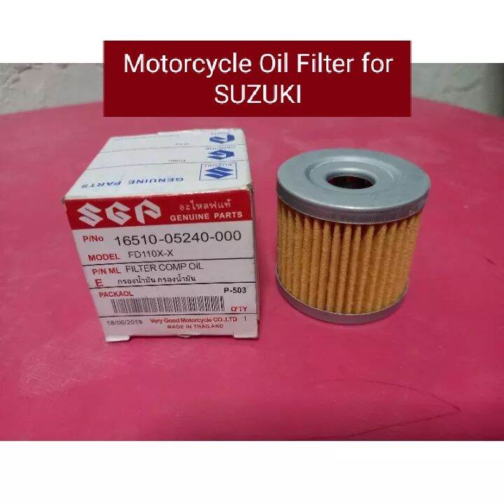 Motorcycle Oil Filter for SUZUKI (RAIDER,SMASH,SHOGUN,GIXXER,SKYDRIVE ...