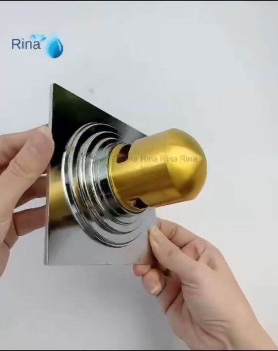 Hố Ga Đáy Đồng Thau Rina LR07 Phễu Thoát Nước Chống Mùi Cao Cấp | Lazada.vn