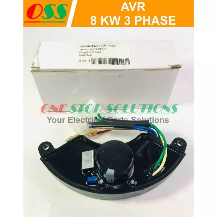 AVR GENERATOR BENSIN 8KW 3 PHASE 8 KABEL / AVR GASOLINE 8 KW 3 PHASE ...