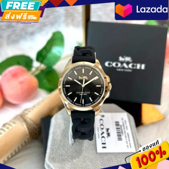 นาฬิกาข้อมือ Coach Libby Watch, 34 Mm Coach14503783 รับประกันของแท้ 100 ...