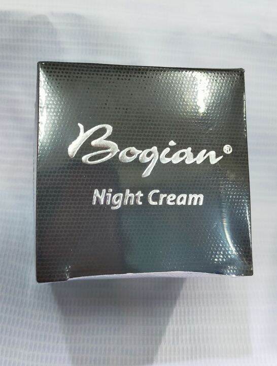 BOGIAN NIGHT CREAM 15 GRAM / Krim malam penghilang flek/membuat glowing ...