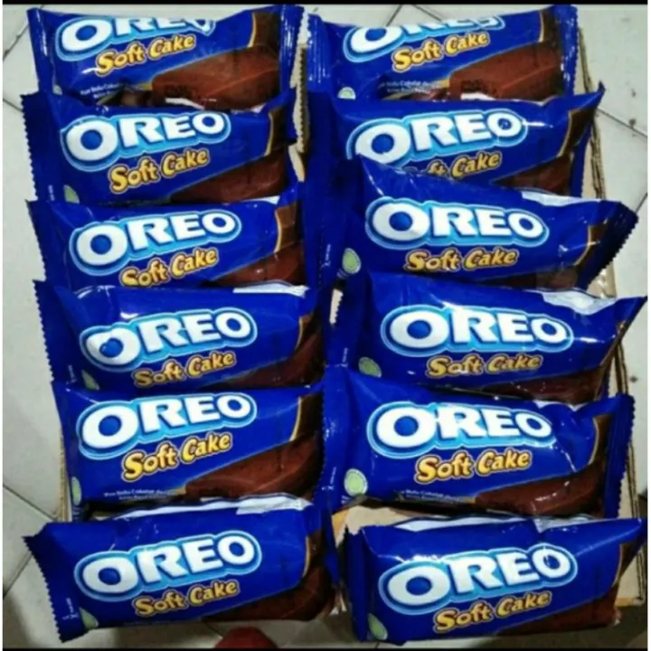 OREO SOFT CAKE 12 X 16 GRAM / OREO SOFT CAKE 2000 / OREO BOX ISI 12 PCS ...