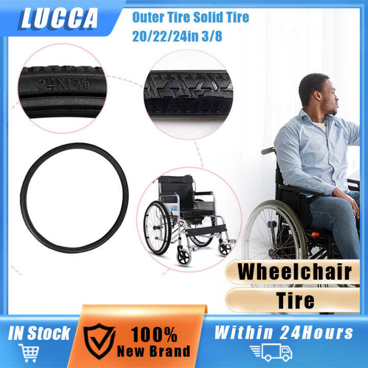Universal Replaceable Anti-slip Wheelchair Solid Tire 20In/22in/24in ...