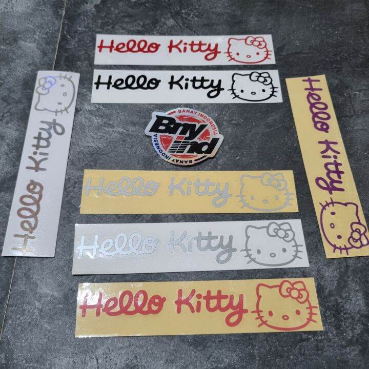 STICKER STIKER HELLO KITTY CUTTING | Lazada Indonesia