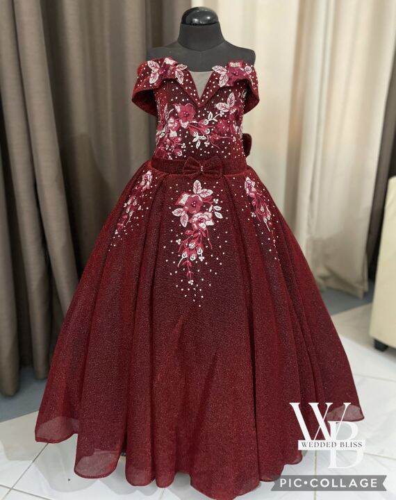 BALL GOWN FOR KIDS (BIRTHDAY/SAGALA/PHOTOSHOOT) | Lazada PH