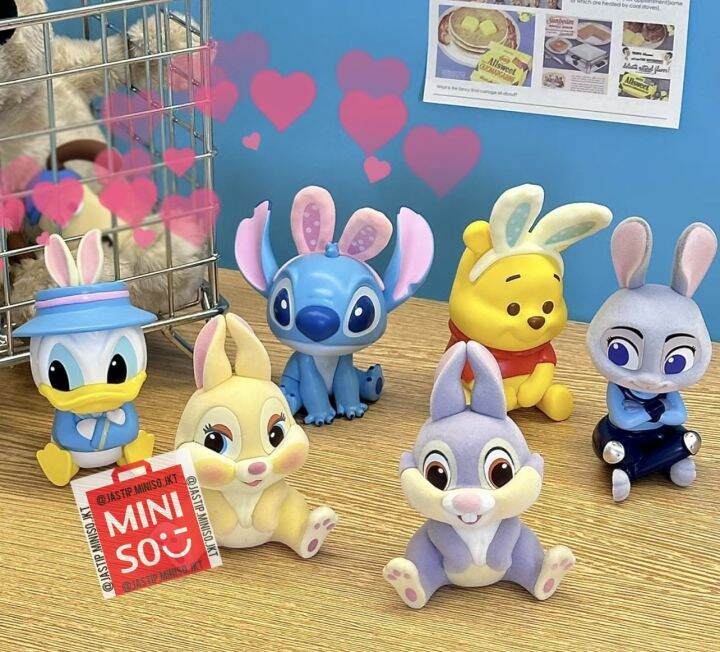 MINISO 🆕 Blind Box Figure DISNEY Where's the Rabbit? | Lazada Indonesia