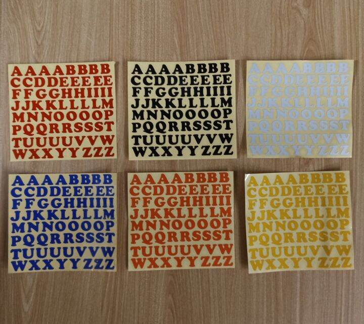 STICKER ABJAD ABC, STICKER CUTTING ABJAD | Lazada Indonesia