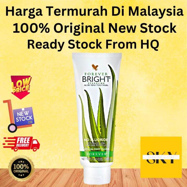Forever Living Bright Sparking Aloe Vera Toothpaste | Lazada