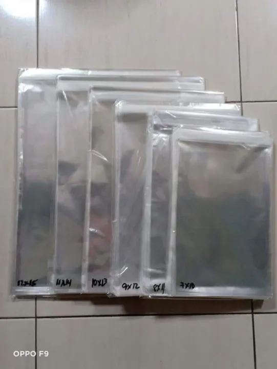 0pp plastic with adhesive 100pcs/pack | Lazada PH