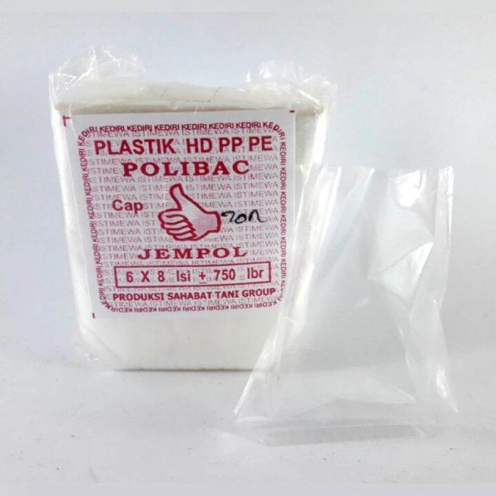 Plastik Polibac 6×8 isi -+ 750 lembar. plastik semai | Lazada Indonesia