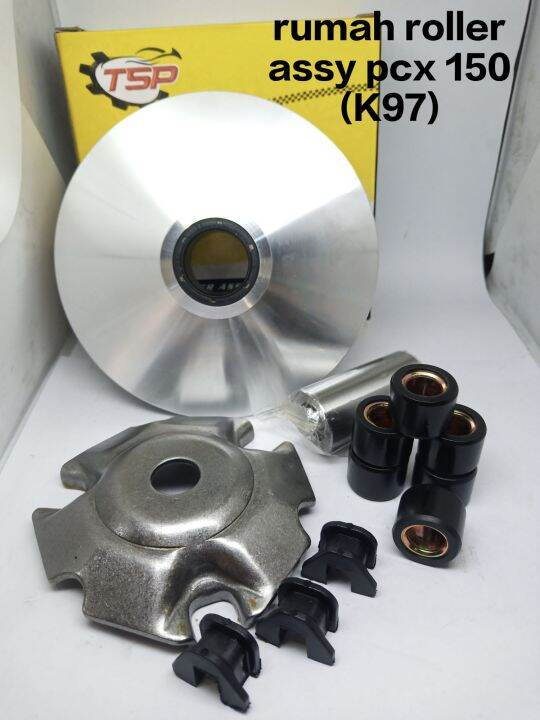Rumah Roller Roler Assy TSP PCX 150 Lokal Penutup Tutup Slider Set Lengkap Komplit Dengan Bosh ...