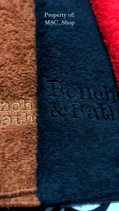 Bench Bath Face Towel (12 x 12) Original with Paper Bag | Lazada PH