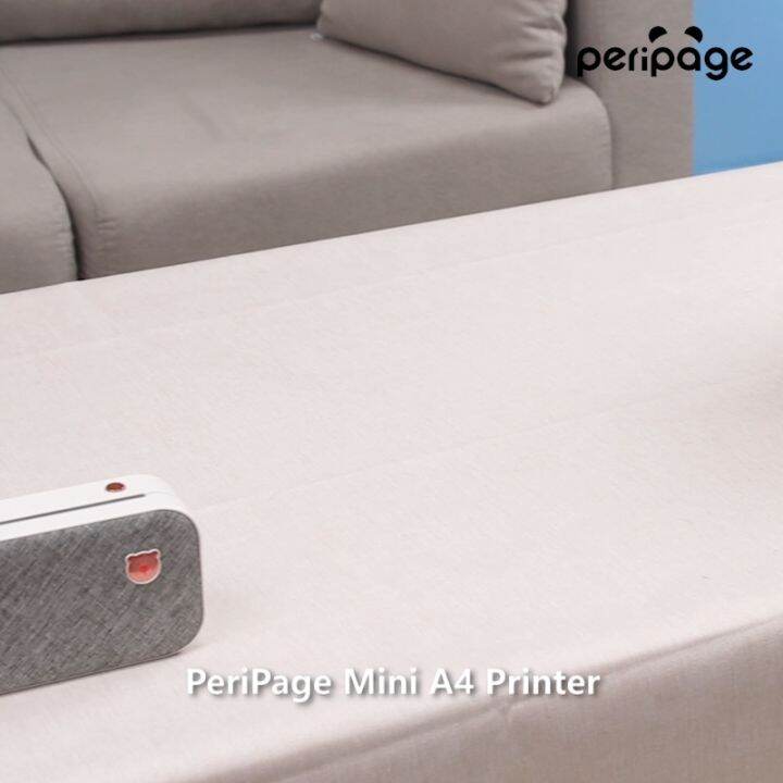 FANTASY E LIFE PeriPage A40 203DPI GIFTSET MINI Printer Portable Thermal Wireless Mini Printer ...