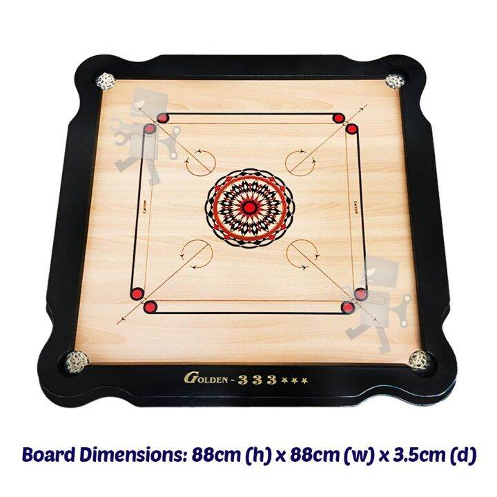 Tajuk: 88Cm Getah Klasik Bingkai Kayu Kayu Carrom Lembaga Carrom Orang ...