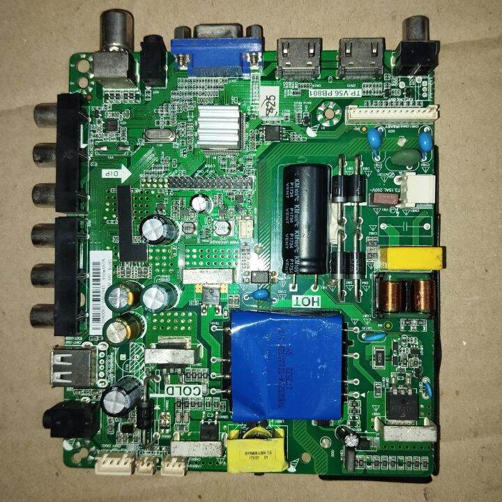 mainboard tv led polytron PLD32T1500 pcb hijau | Lazada Indonesia