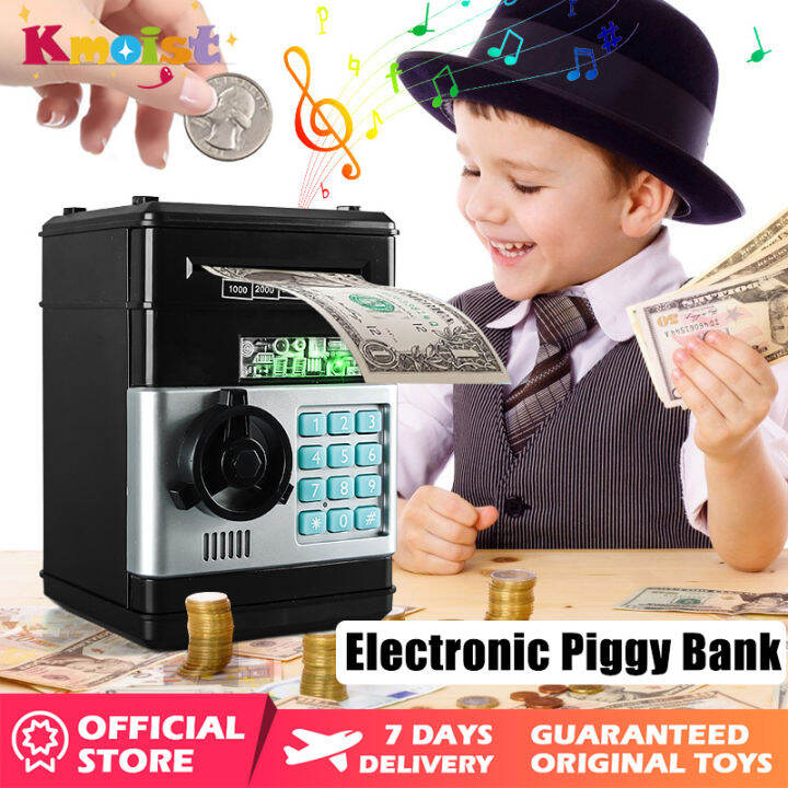 Kmoist Electronic Piggy Bank Toys ธนบัตรของเล่นสำหรับของขวัญวันเกิดคริสต์มาสเด็กเด็กผู้ชายเด็ก ...