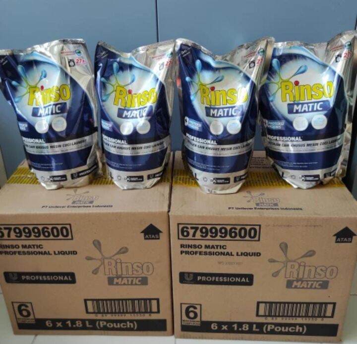 Rinso Matic Liquid Detergent Professional | Lazada Indonesia