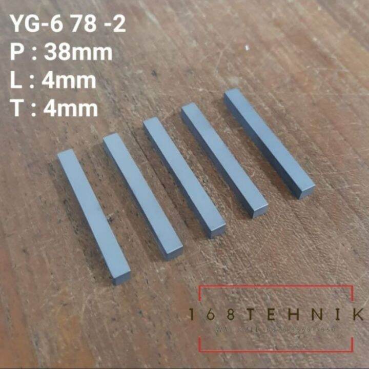MATA WIDIA 78-2 ECER / YG-6 78-2 / YG6 78-2 / Mata Widia Carbide ...