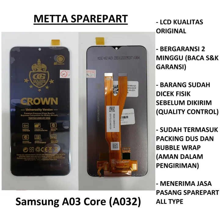 Original OEM LCD Touchscreen Samsung A03 Core (A032) | Lazada Indonesia