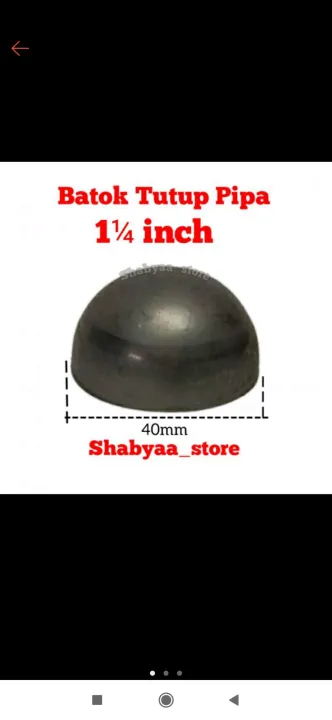 ornamen pagar besi batok 4cm | Lazada Indonesia